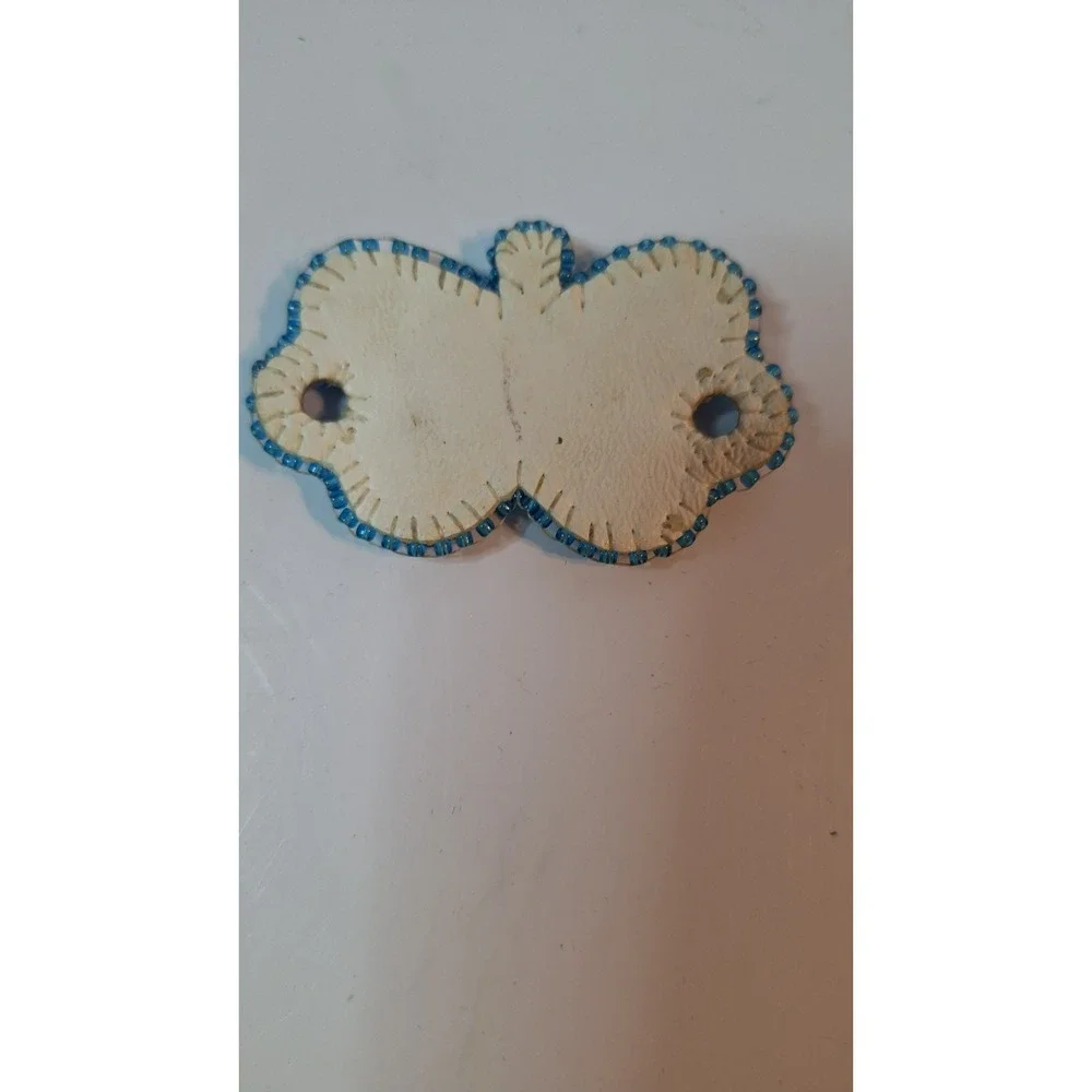 The Unbranded Brand | Accessories | Glass Seed Bead Butterfly Hair Clip ...